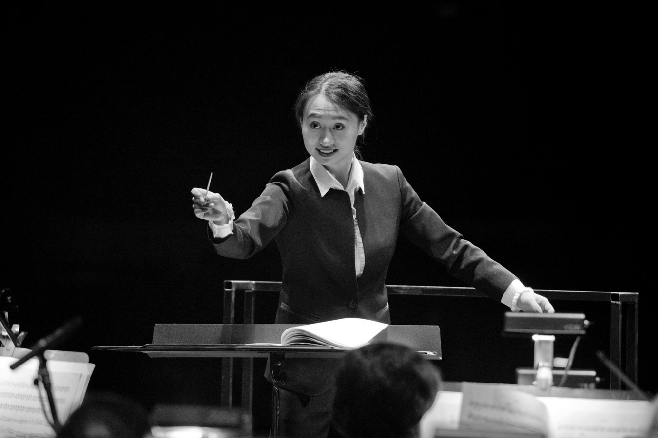 Institute For Women Conductors Tianyi Lu (B&W) | TACA